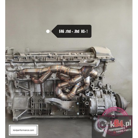 BMW E46 .RHD + .LHD AC+ Extreme kolektor wydechowy k64spec T3 T4 ...