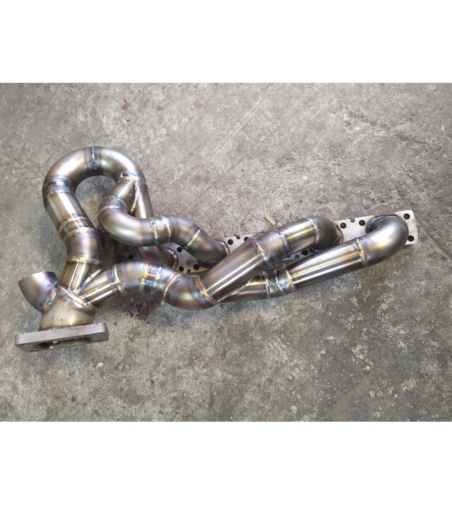 .RHD (UK) E46 Exhaust turbo manifold Bmw M52 M54 HIGHFLOW T3/T4